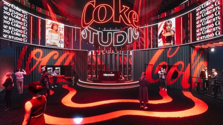 Coke Studio apresenta ativações exclusivas no The Town - Glow Pop Brasil