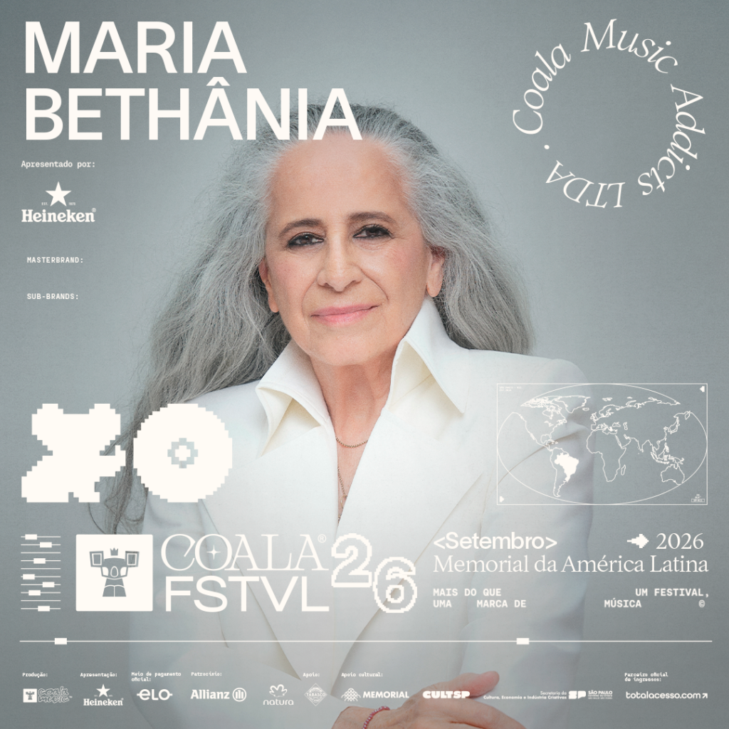 Maria Bethânia entra para o line-up do Coala Festival 2026 - Glow Pop ...